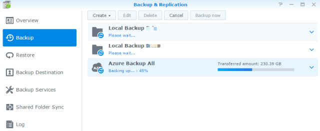 Backup Synology NAS to Azure Storage | .NET Development by Eric