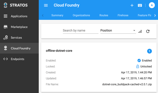 Offline buildpack for Cloud Foundry | .NET Development by Eric